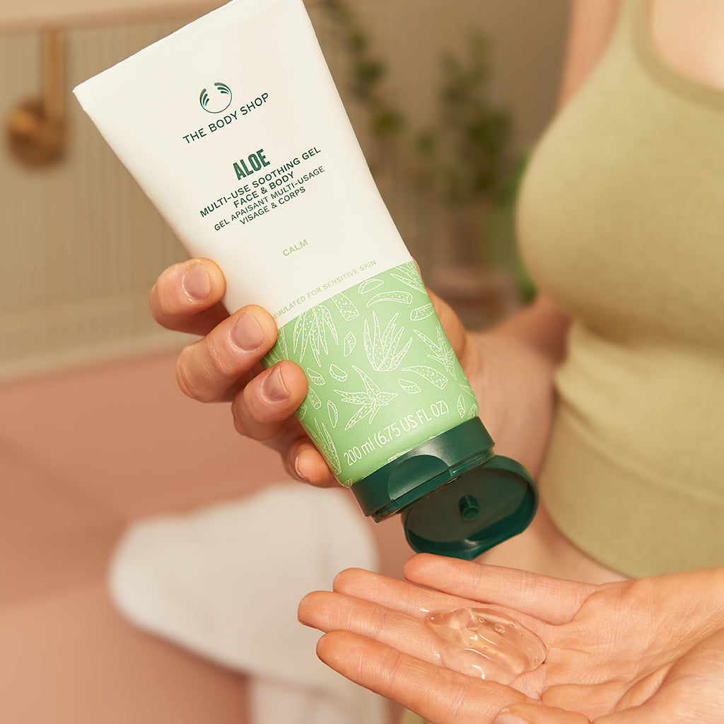 Aloe Face & Body Gel | Aloe Vera | The Body Shop – THE BODY SHOP